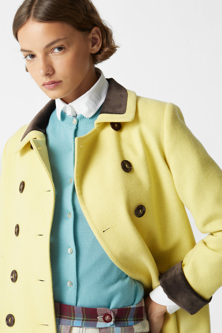Miranda Coat Vainilla – La Veste