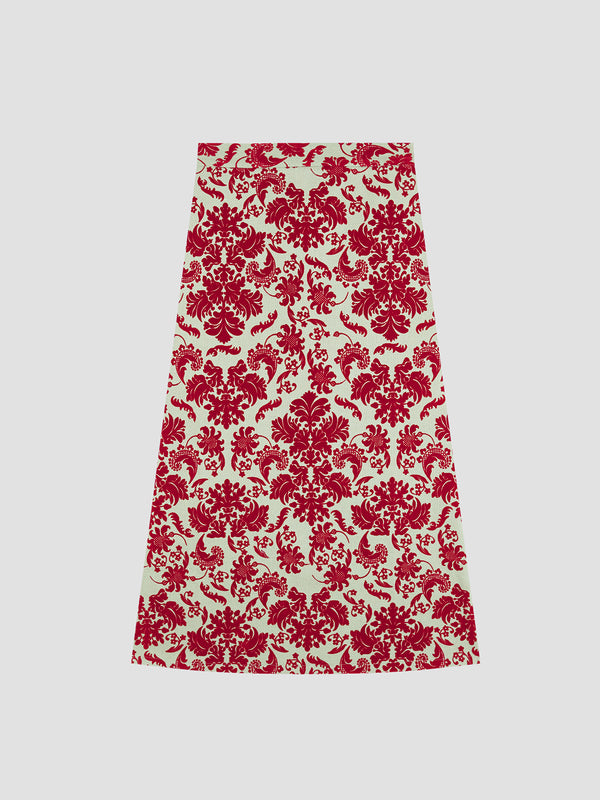 Wonder Skirt Wool Green – La Veste