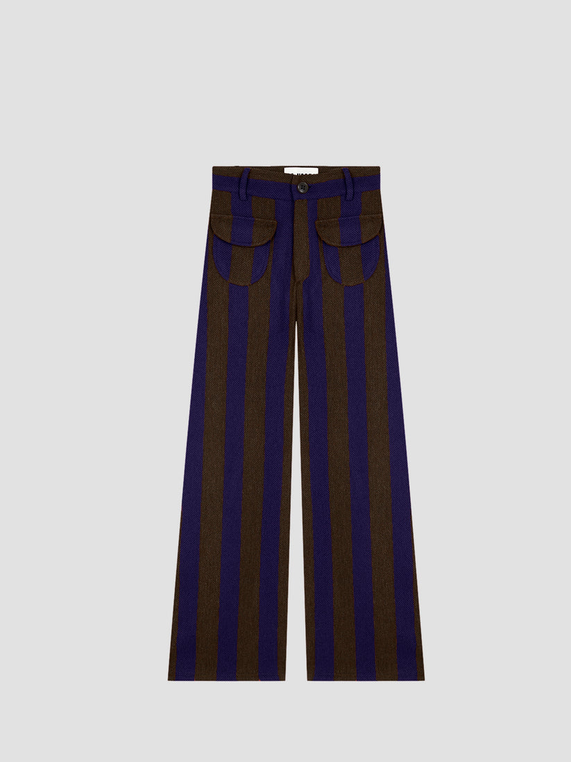 Jason Striped Wool Pants 05 – La Veste