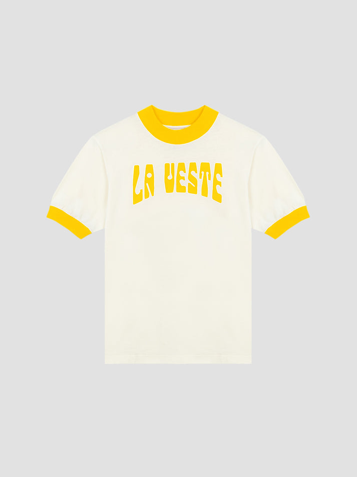 Ringer Tee Shirt Yellow – La Veste