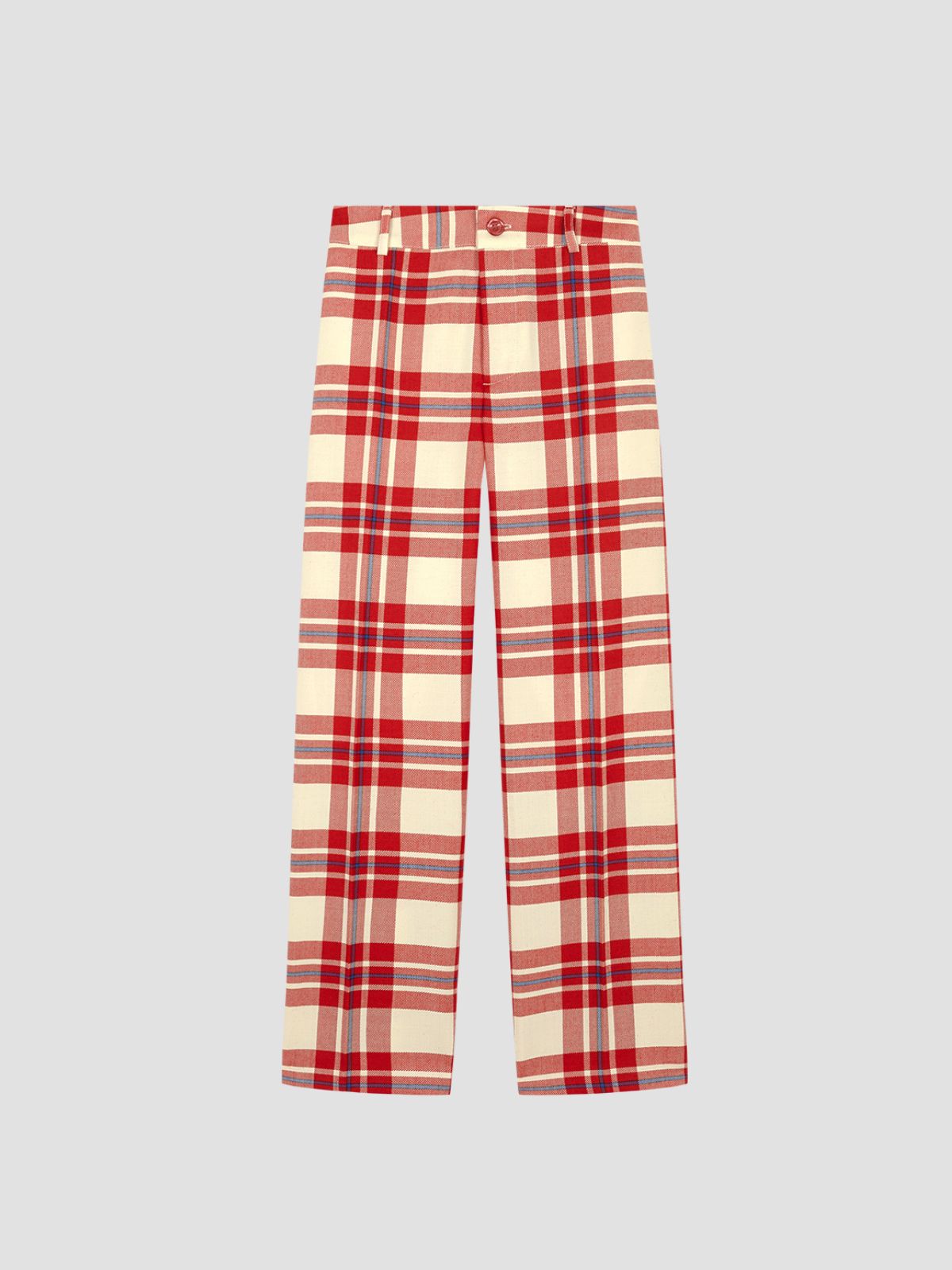 Jason Red Check Pants – La Veste