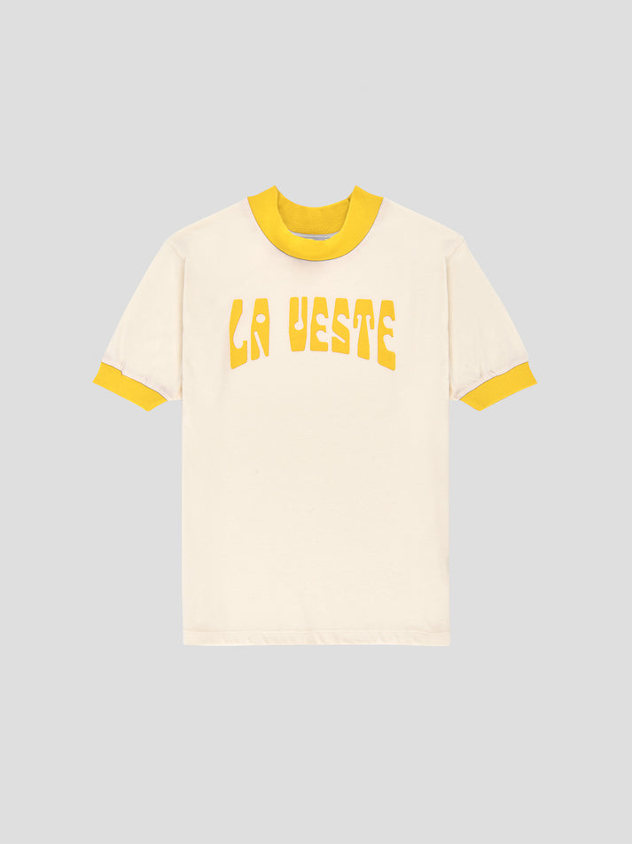 Ringer Tee Shirt Yellow – La Veste