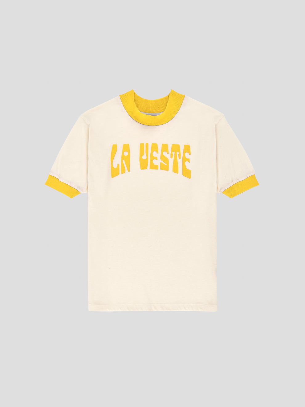 Ringer Tee Shirt Yellow – La Veste